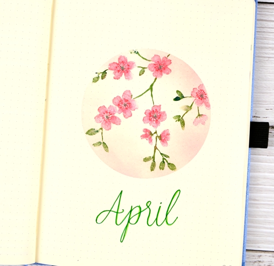 2021 BuJo – April theme | Heather Telford