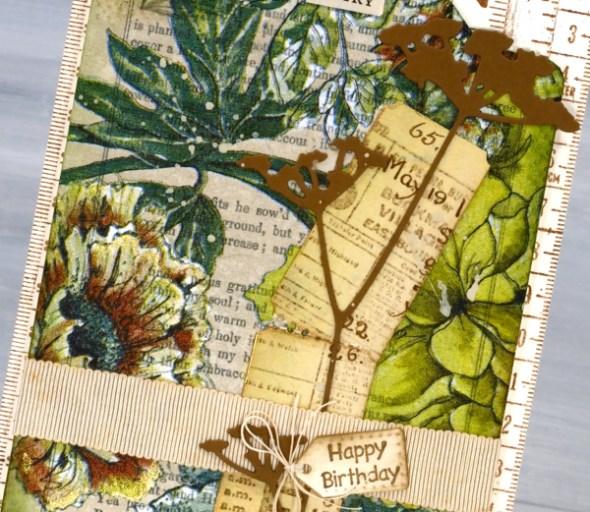 Greenery Collage Cards | Heather Telford